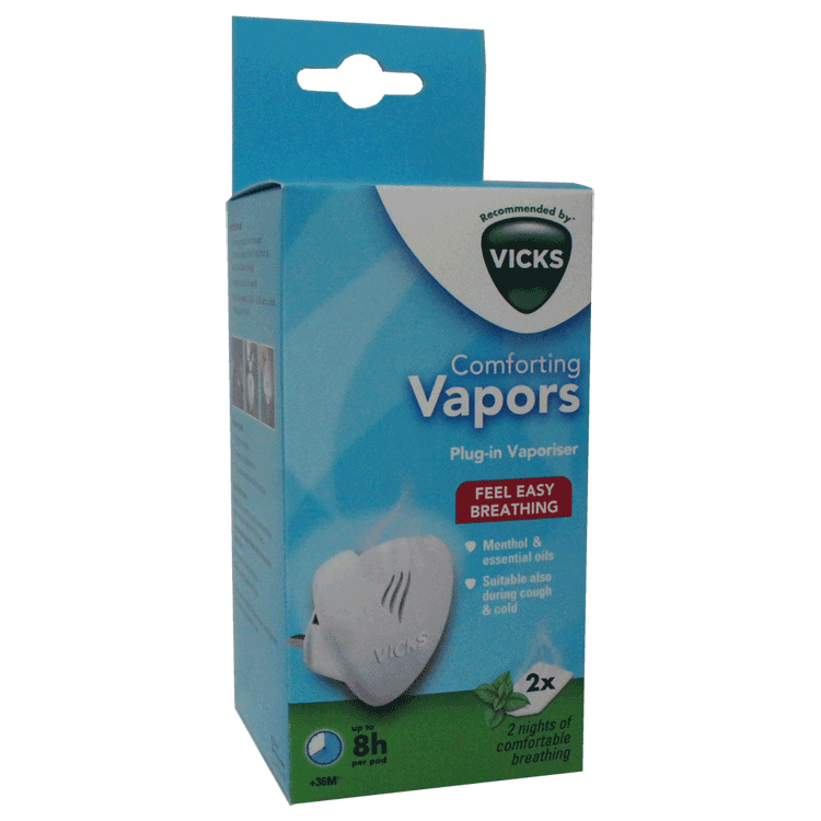 Vicks Plug In Vaporiser - Feel easy breathing – Roche's Chemist - Bray