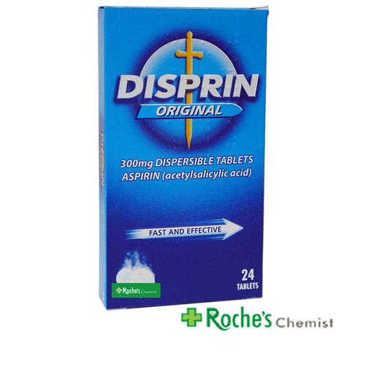Disprin Original Dispersible Aspirin Tablets x 24 – Roche's Chemist - Bray
