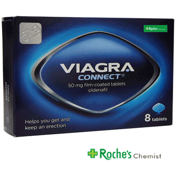 Viagra Connect 50mg Sildenafil Tablets x 8 – Roche's Chemist - Bray